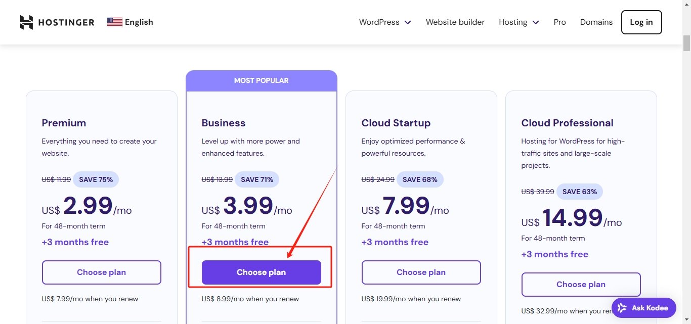 最新Hostinger主机购买和使用教程2025 - Hoan外贸建站
